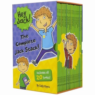 点读版！嗨，杰克！20册套装 Hey Jack !The Complete Jack Stack 桥梁书