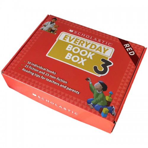 新版Everyday Book Box 天天阅读系列第三辑 box 3 黄盒、红盒（送点读贴，送音频）